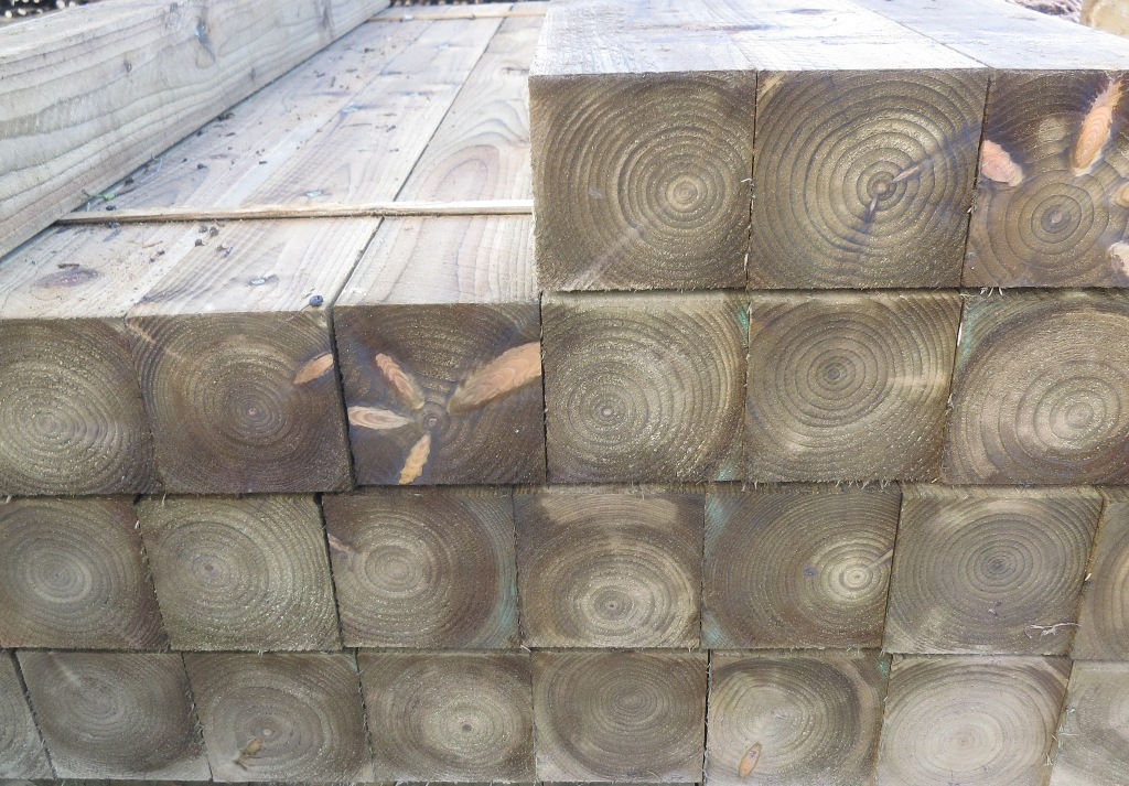 150mm x 150mm Sawn & Treated Softwood - Hartwells Fencing