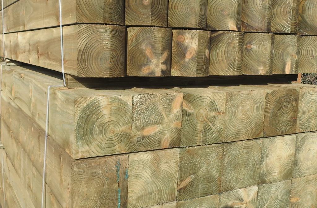 200mm x 200mm Sawn & Treated Softwood - Hartwells Fencing