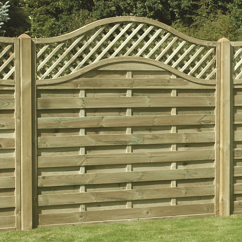 Omega Lattice Top Panel - Hartwells Fencing