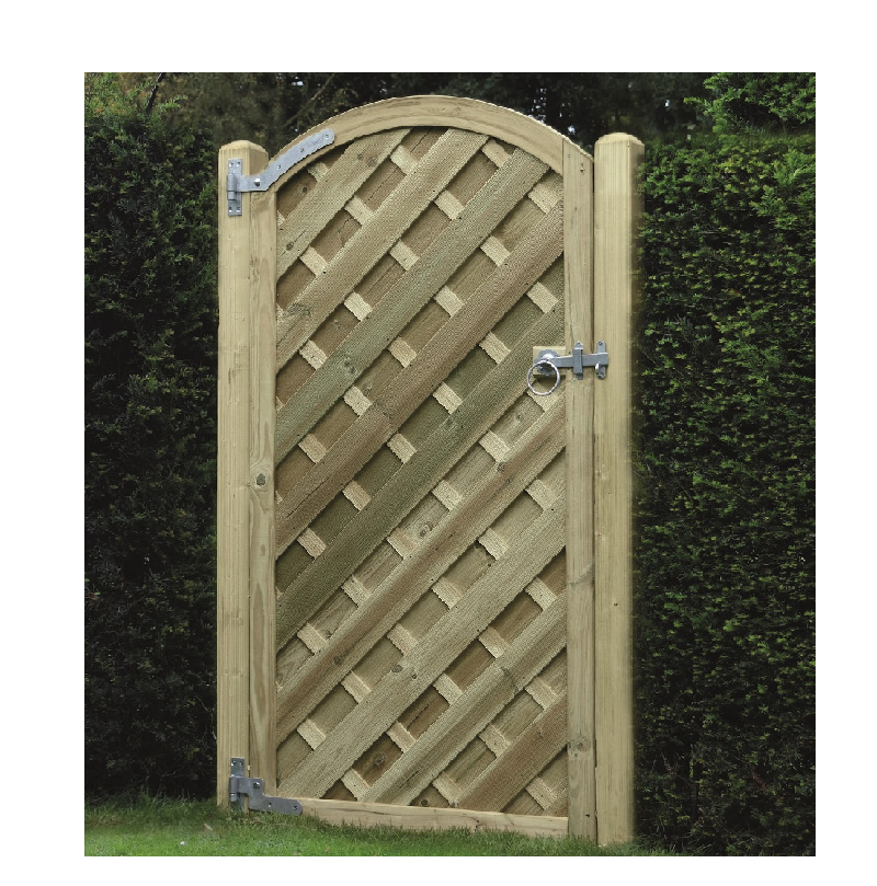 V Arched Gate - Hartwells Fencing