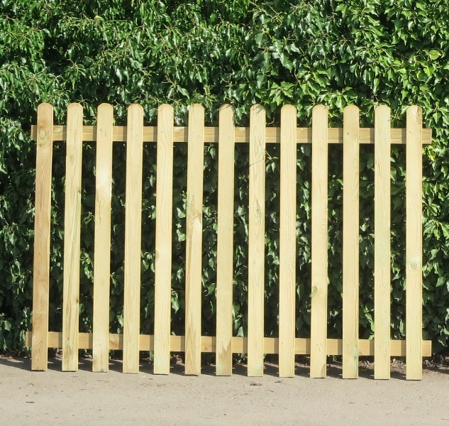 Picket Panel - Round Top - Hartwells Fencing