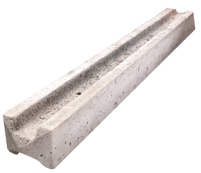 Concrete Slotted Post - Hartwells Fencing
