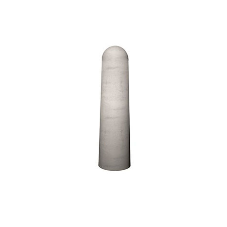 Smooth Grey Concrete Bollard - Hartwells Fencing