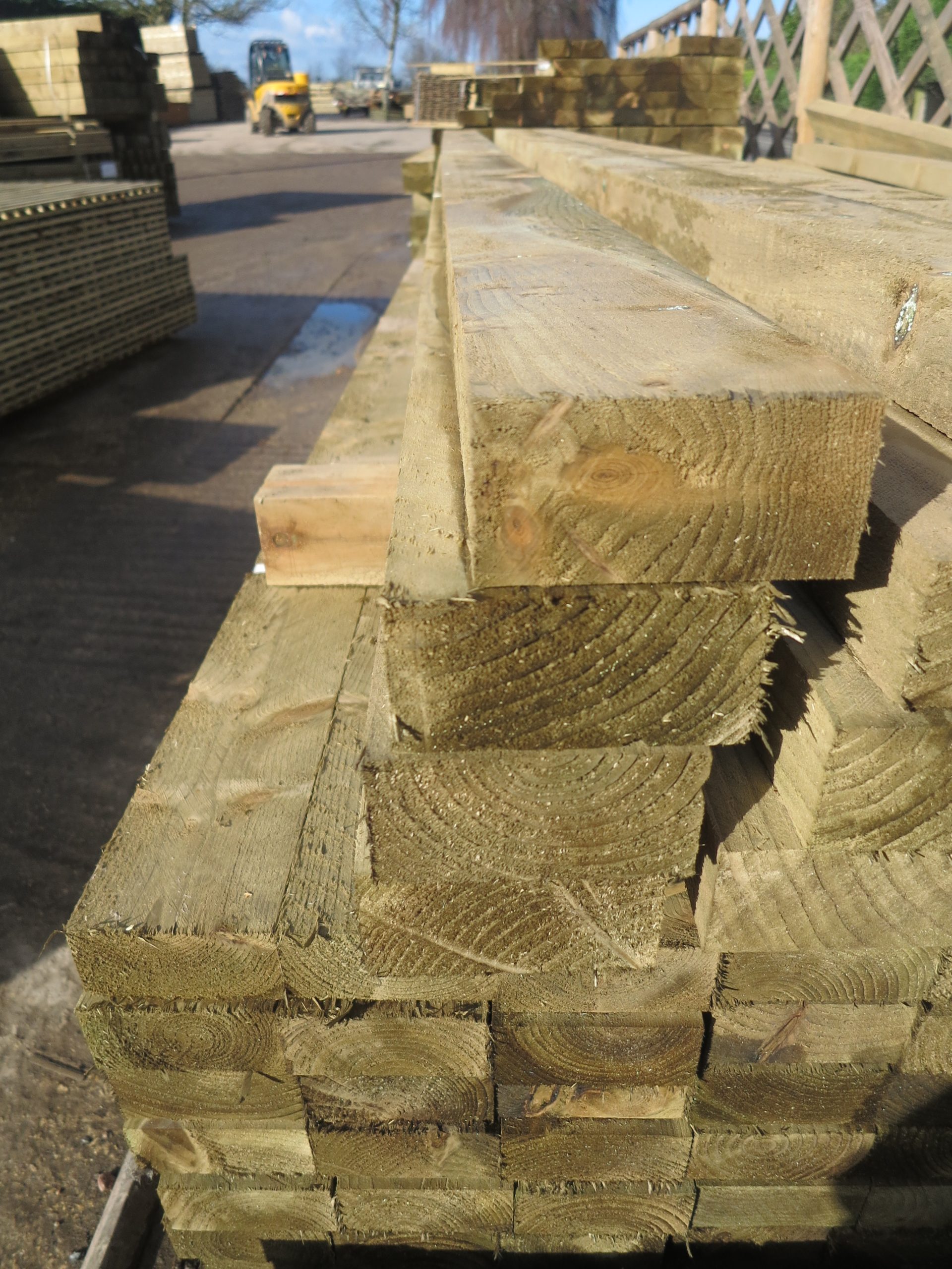 75mm x 175mm Sawn & Treated Softwood - Hartwells Fencing