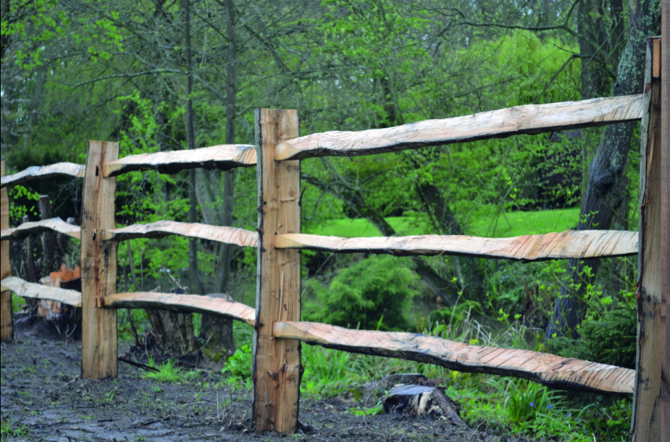 Cleft Chestnut Post & Rail - Hartwells Fencing
